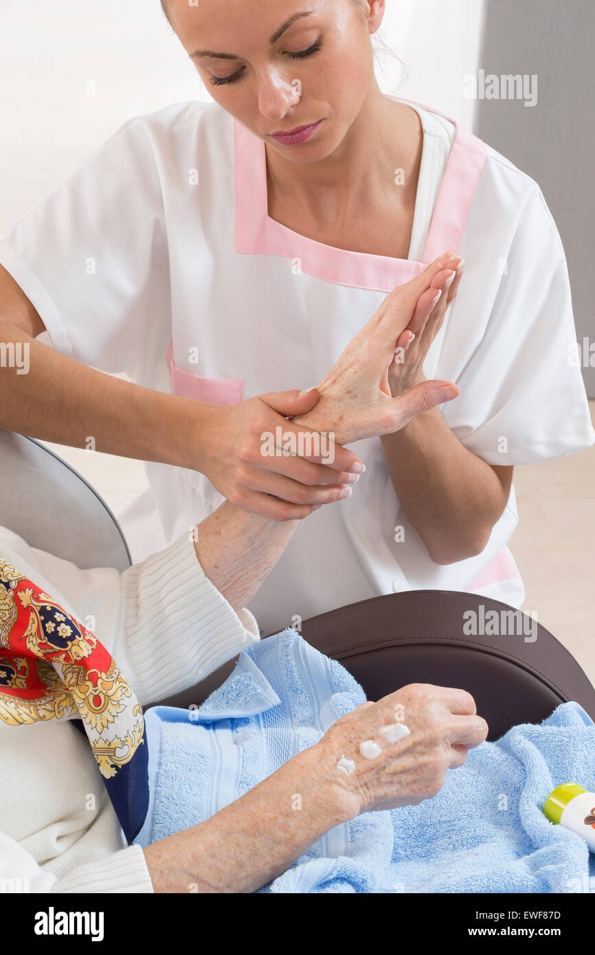 Hand care wellness hi-res stock photography and images - Alamy