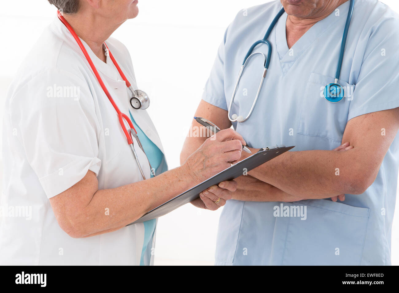Close up doctor working hospital hi-res stock photography and images ...