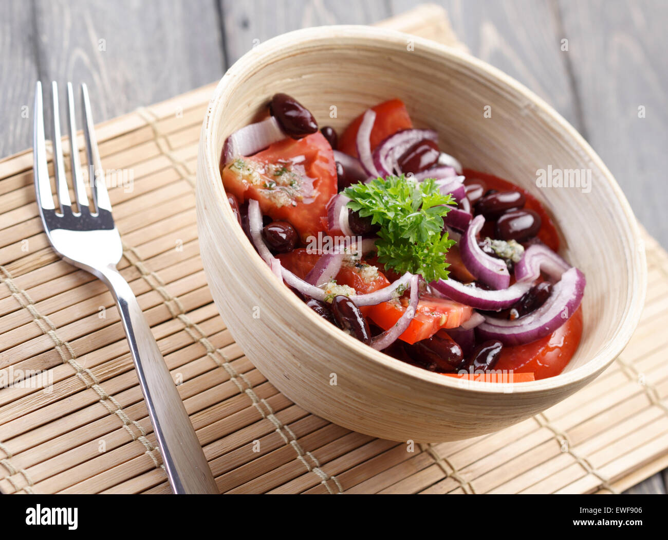 Close up salad hi-res stock photography and images - Alamy