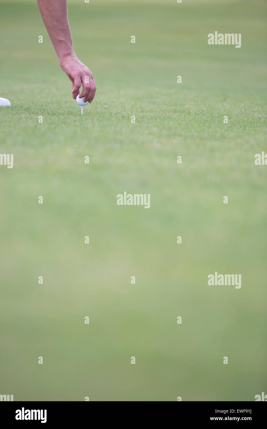 Golf tee hi-res stock photography and images - Alamy