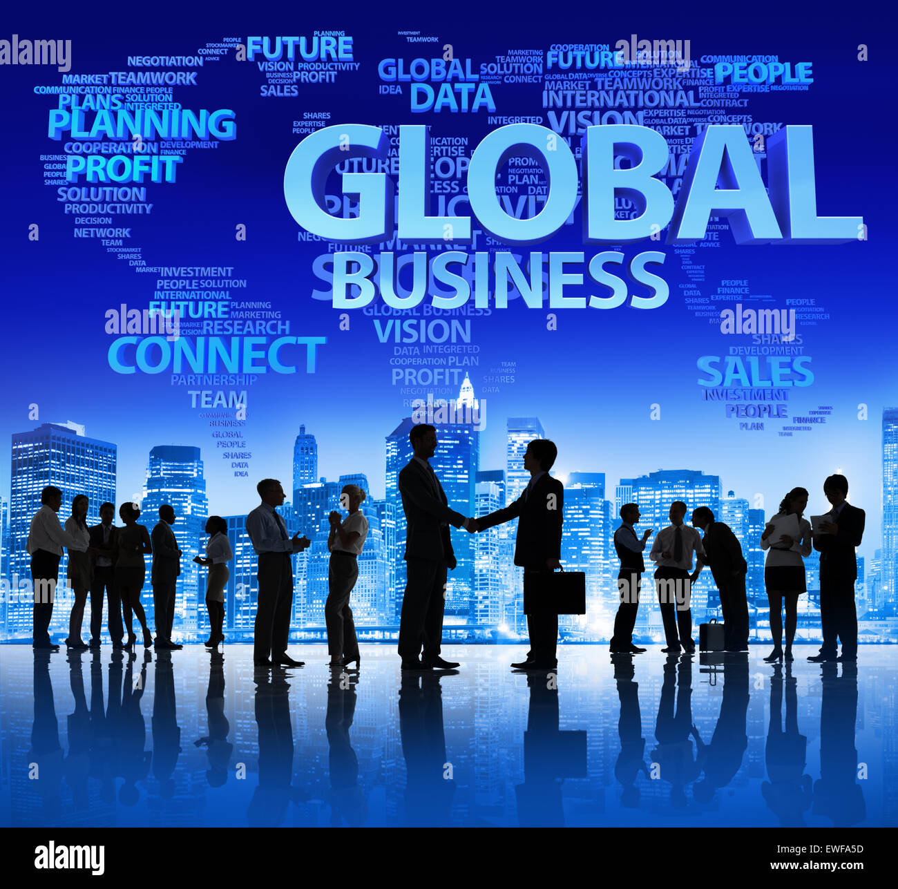 The Key Components for Successful Global Business Agreement Stock Photo ...