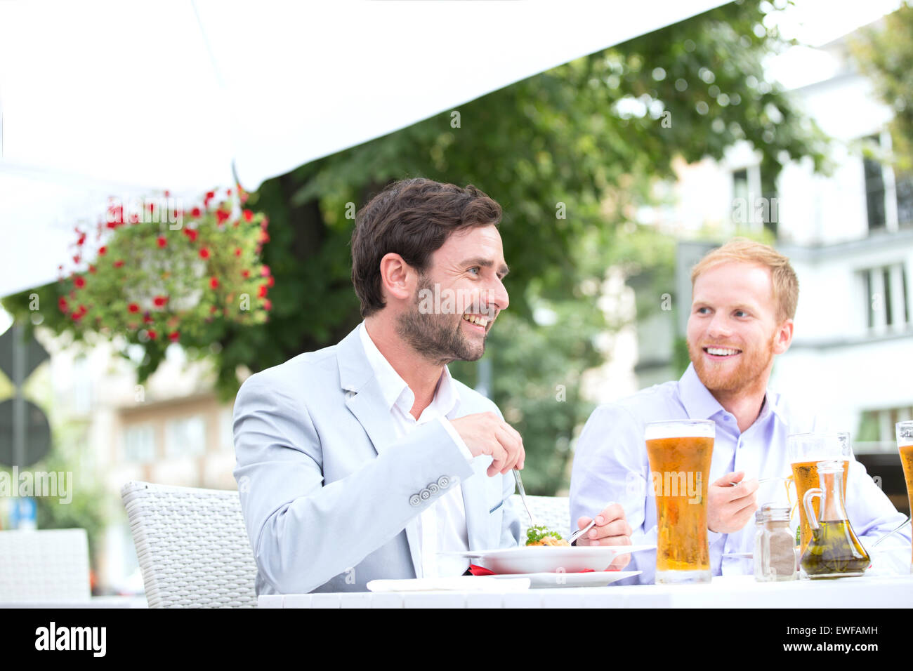 Happy male cafe hi-res stock photography and images - Alamy