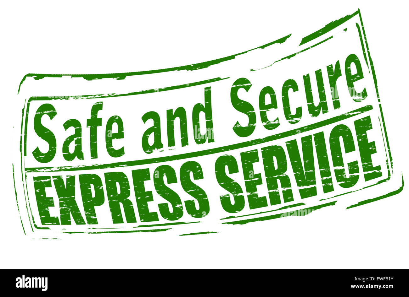 Stamp with text be safe inside hi-res stock photography and images - Alamy