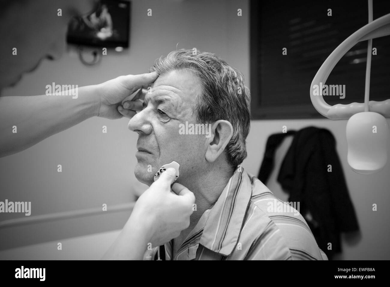 Sleep study electrodes hi-res stock photography and images - Alamy