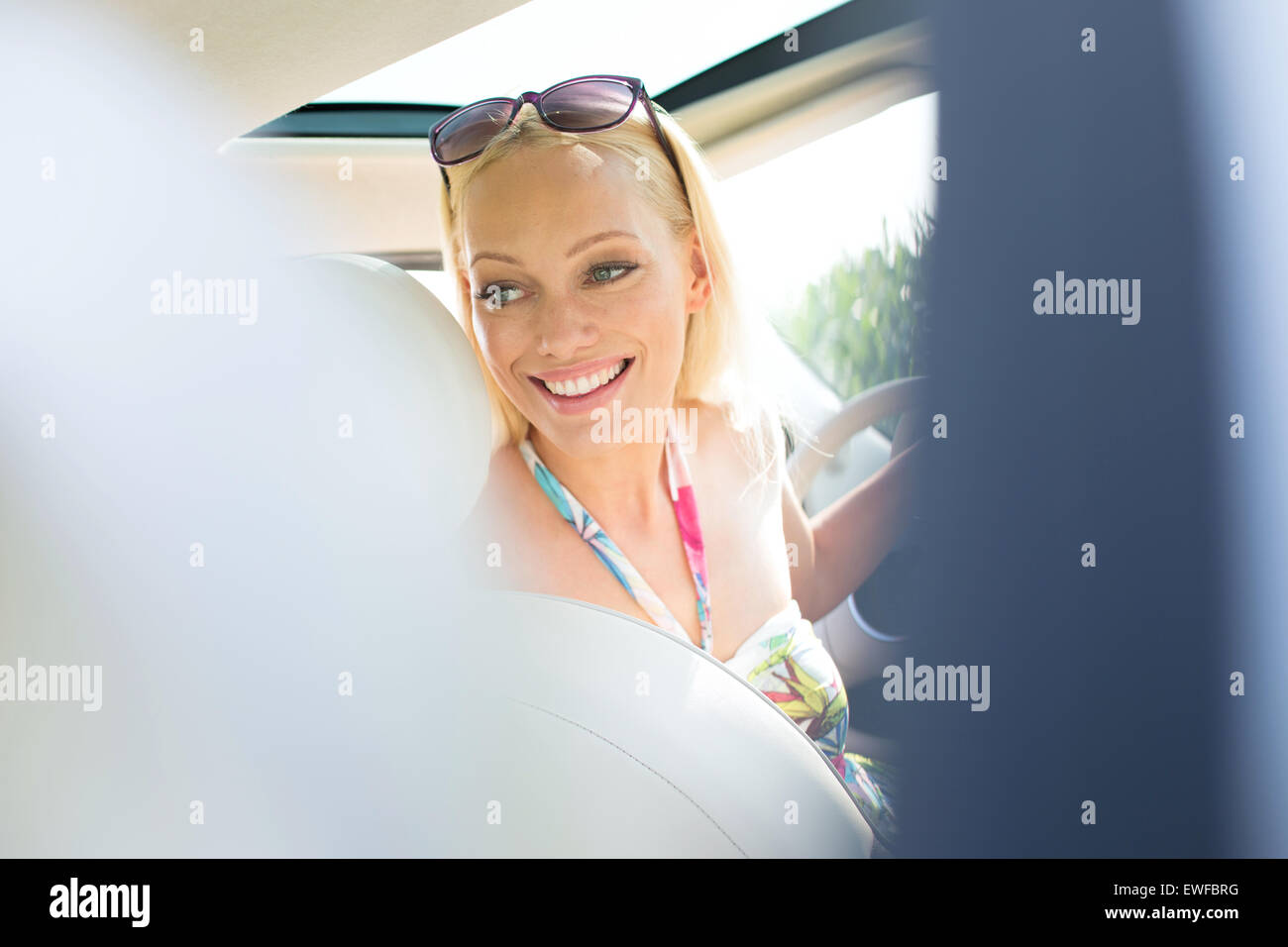 Happy beautiful hi-res stock photography and images - Alamy
