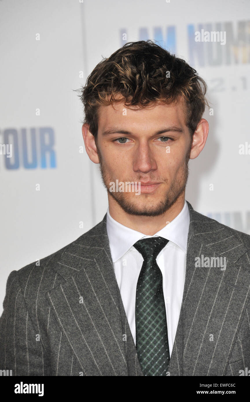 LOS ANGELES, CA - FEBRUARY 9, 2011: British actor Alex Pettyfer at the ...