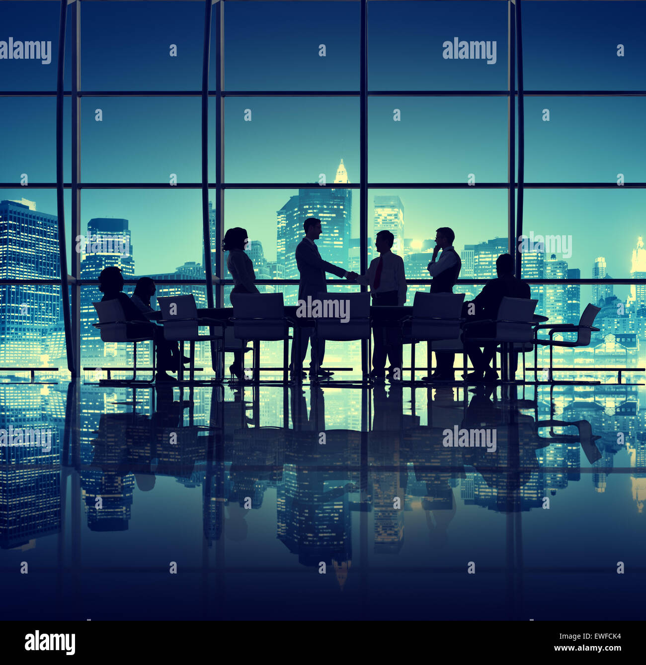 Agreement Meeting Seminar Conference Collaboration Stock Photo - Alamy