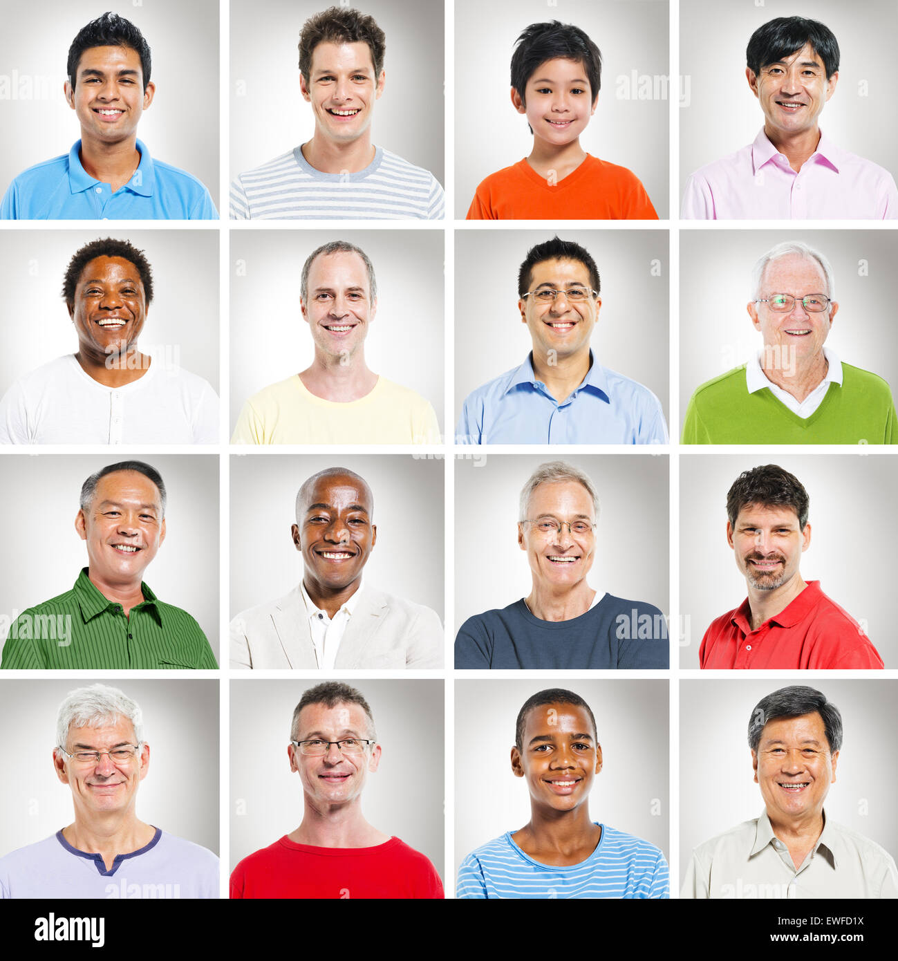 Multi-Ethnics People Togetherness Unity Variation Stock Photo - Alamy