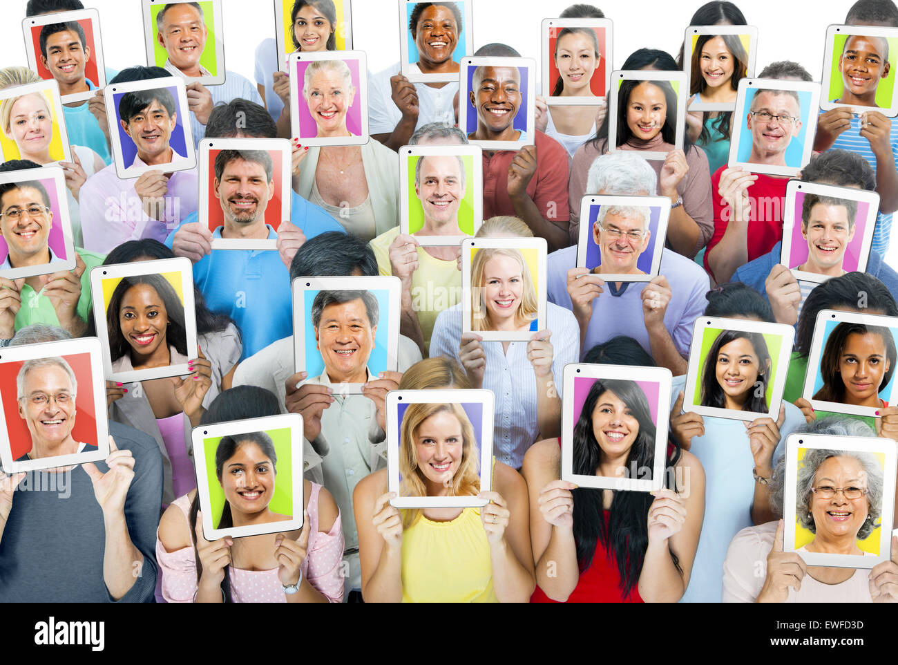 Global faces hi-res stock photography and images - Alamy