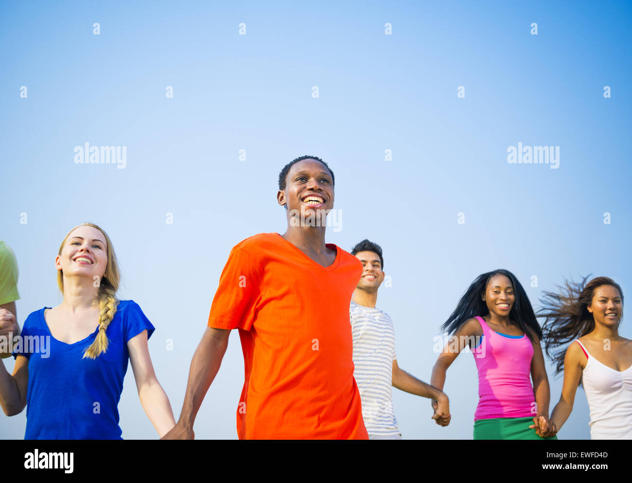 Friend Friendship Happiness Togetherness Unity Stock Photo - Alamy