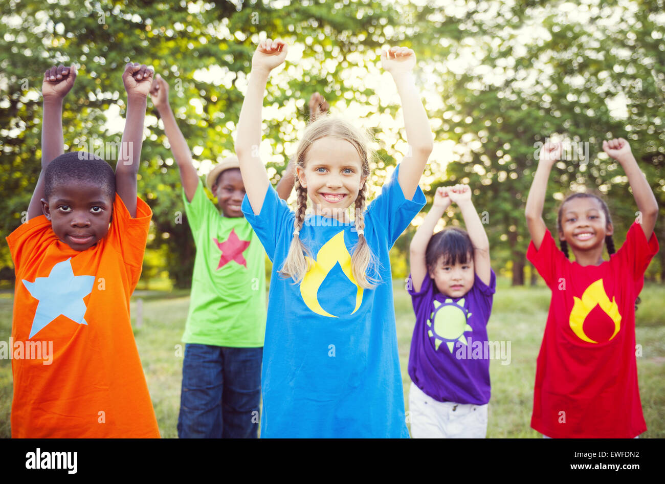 Superhero take off Stock Photo - Alamy