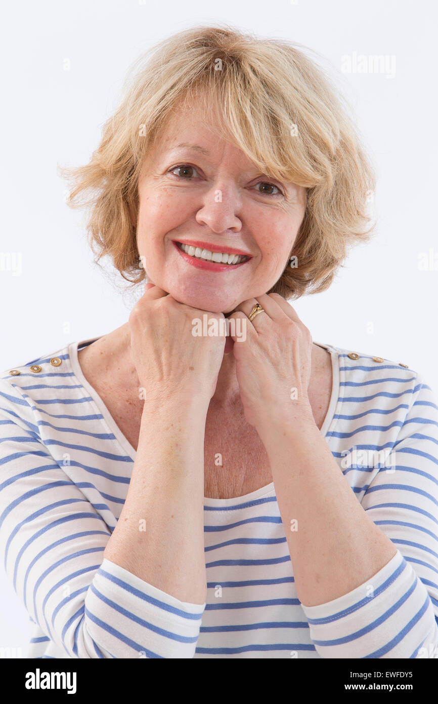 PORTRAIT OF A SENIOR Stock Photo - Alamy