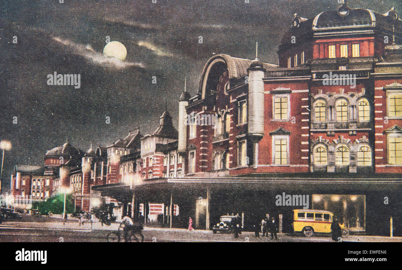 Exterior of Tokyo Station,Tokyo,Japan. From Taisho period to early ...