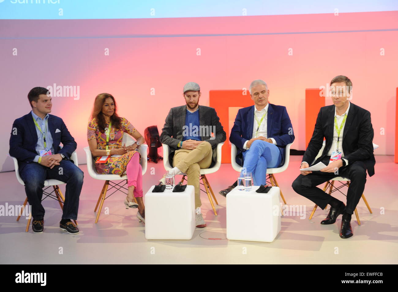 Munich, Germany. 23rd June, 2015. MUNICH/GERMANY - JUNE 23: (l-r) Guido ...