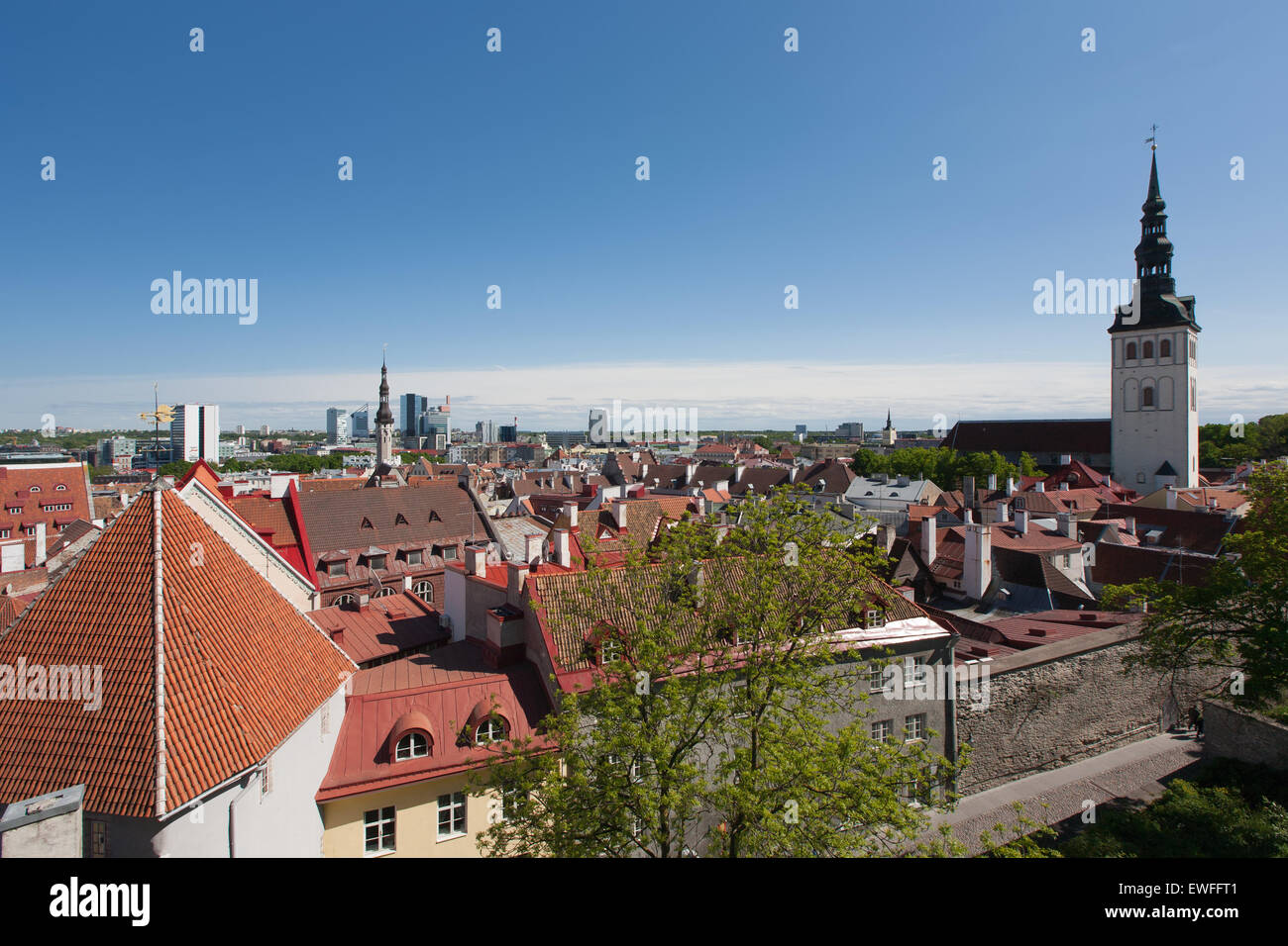 Tallinn Capital of Estonia Eesti Stock Photo - Alamy