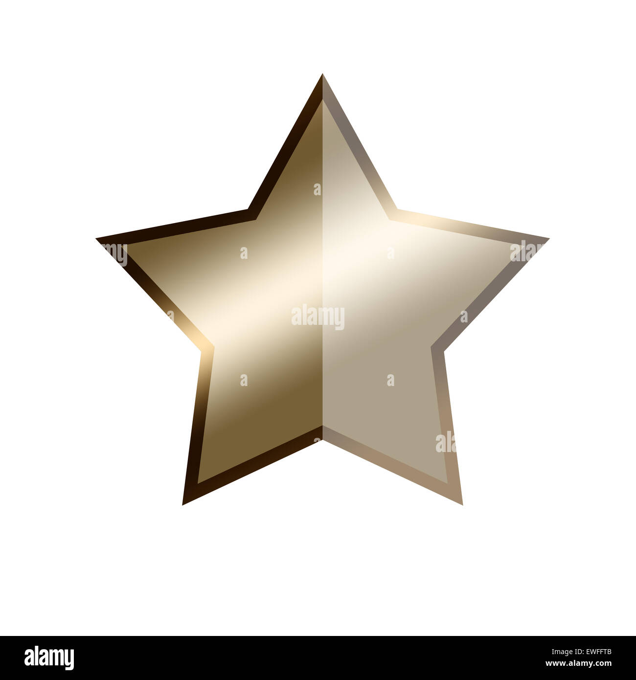 Half star shape hi-res stock photography and images - Alamy