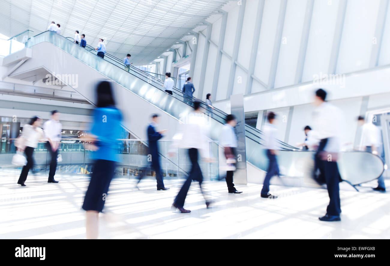 Business rush hour Stock Photo - Alamy