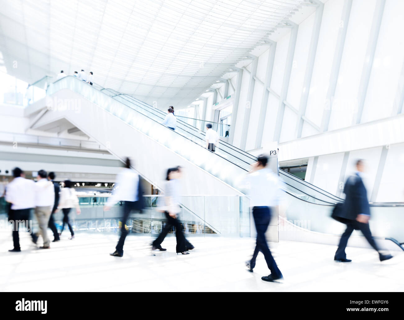Business rush hour Stock Photo - Alamy