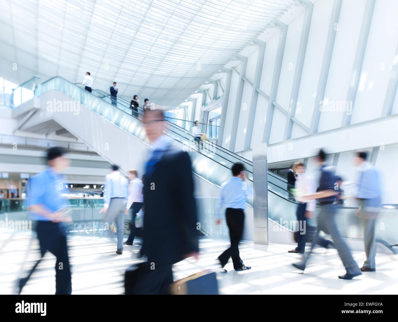Crowd of people rush hour hi-res stock photography and images - Alamy