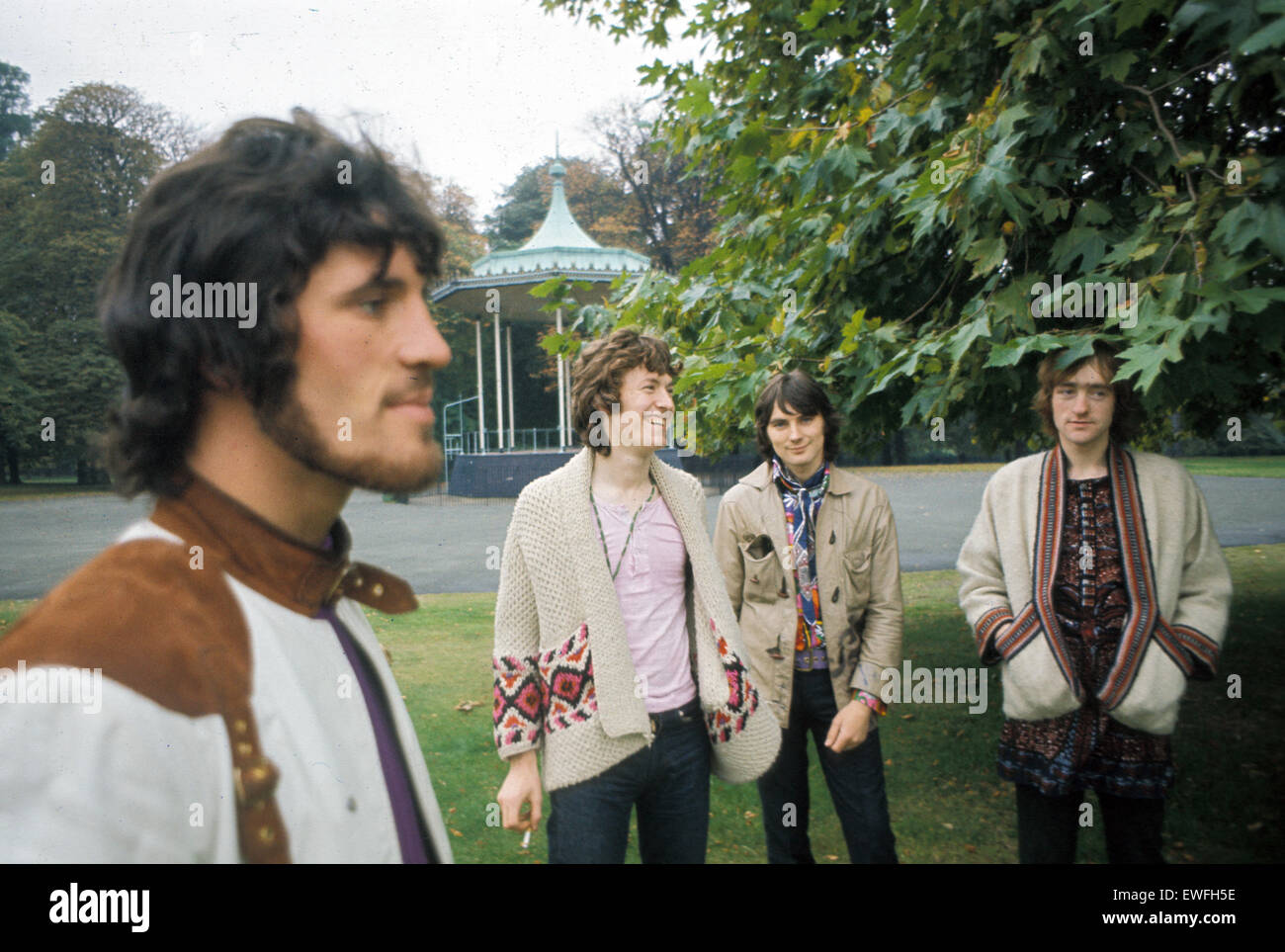 TRAFFIC UK rock group about 1968. From left: Jim Capaldi, Stevie ...
