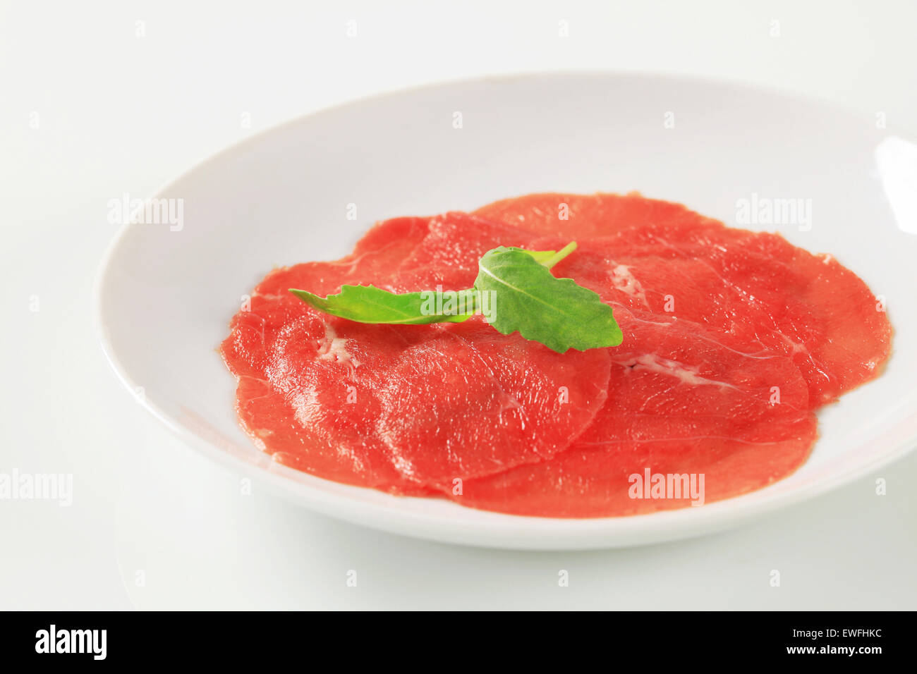 Thinly sliced beef meat hi-res stock photography and images - Alamy
