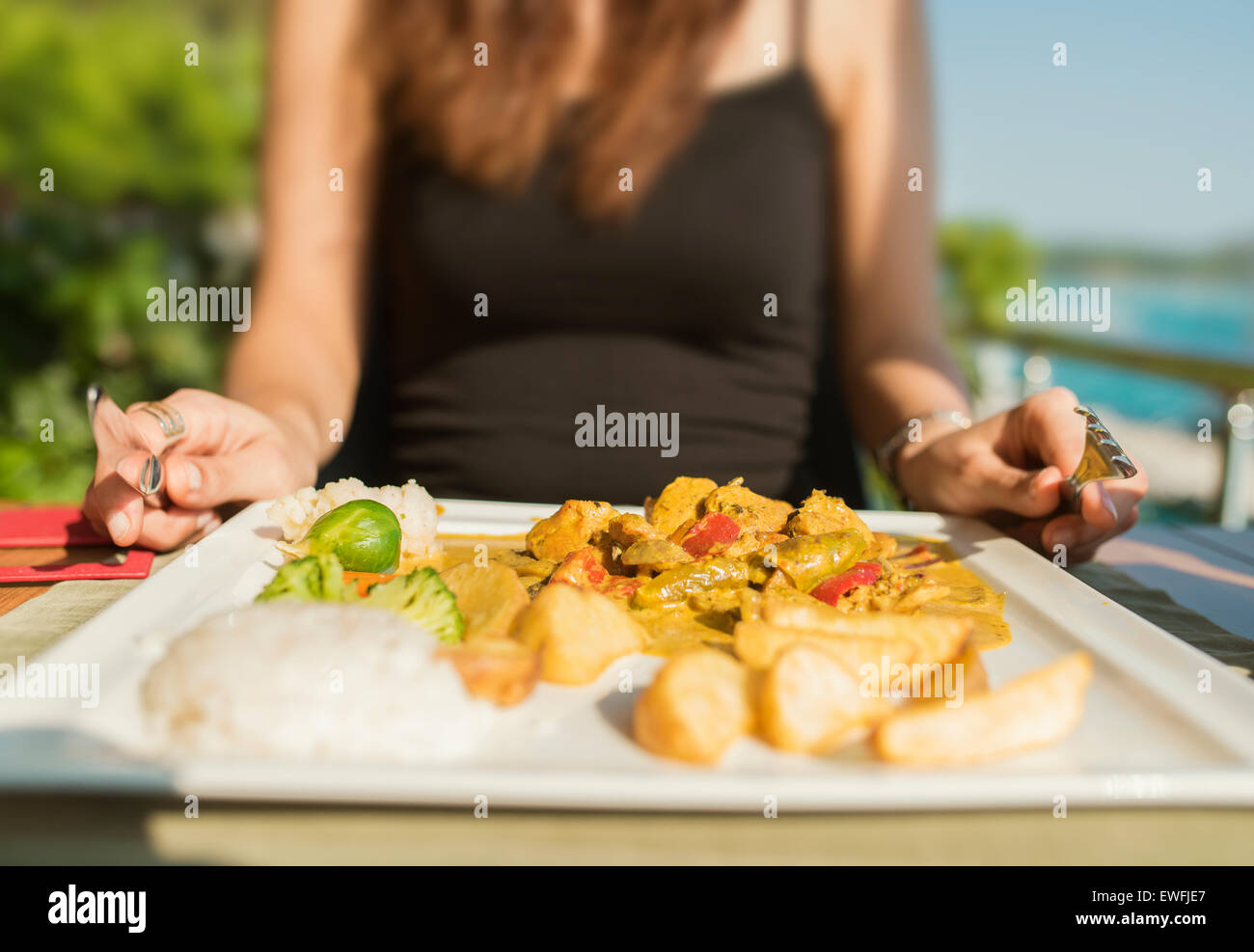 Eat your dinner hi-res stock photography and images - Alamy