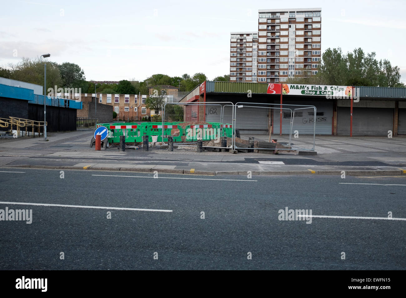 Derelict mall hi-res stock photography and images - Alamy