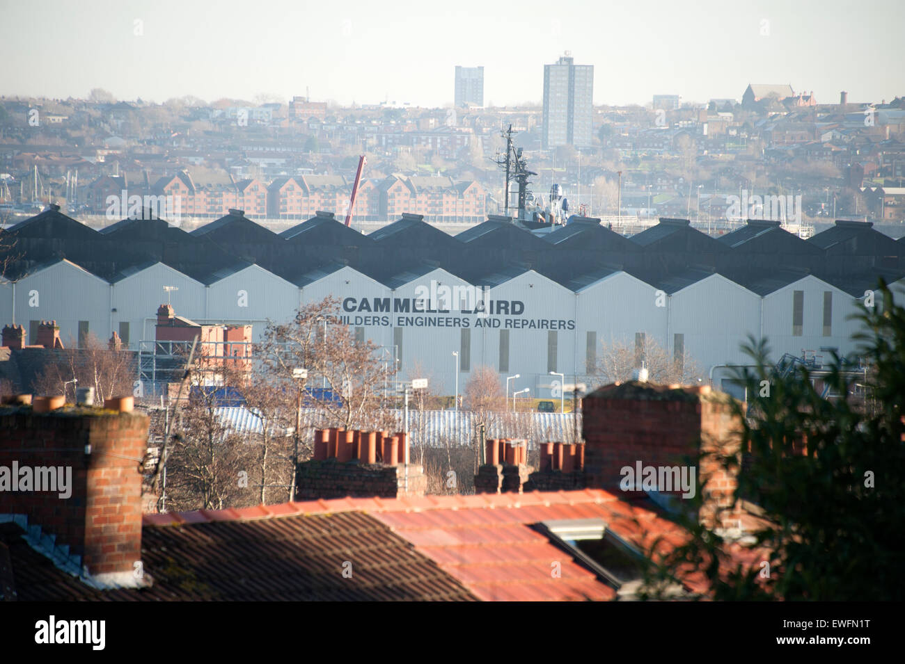Cammel Laird Shipbuilders Ship Builders River Mersey Birkenhead ...