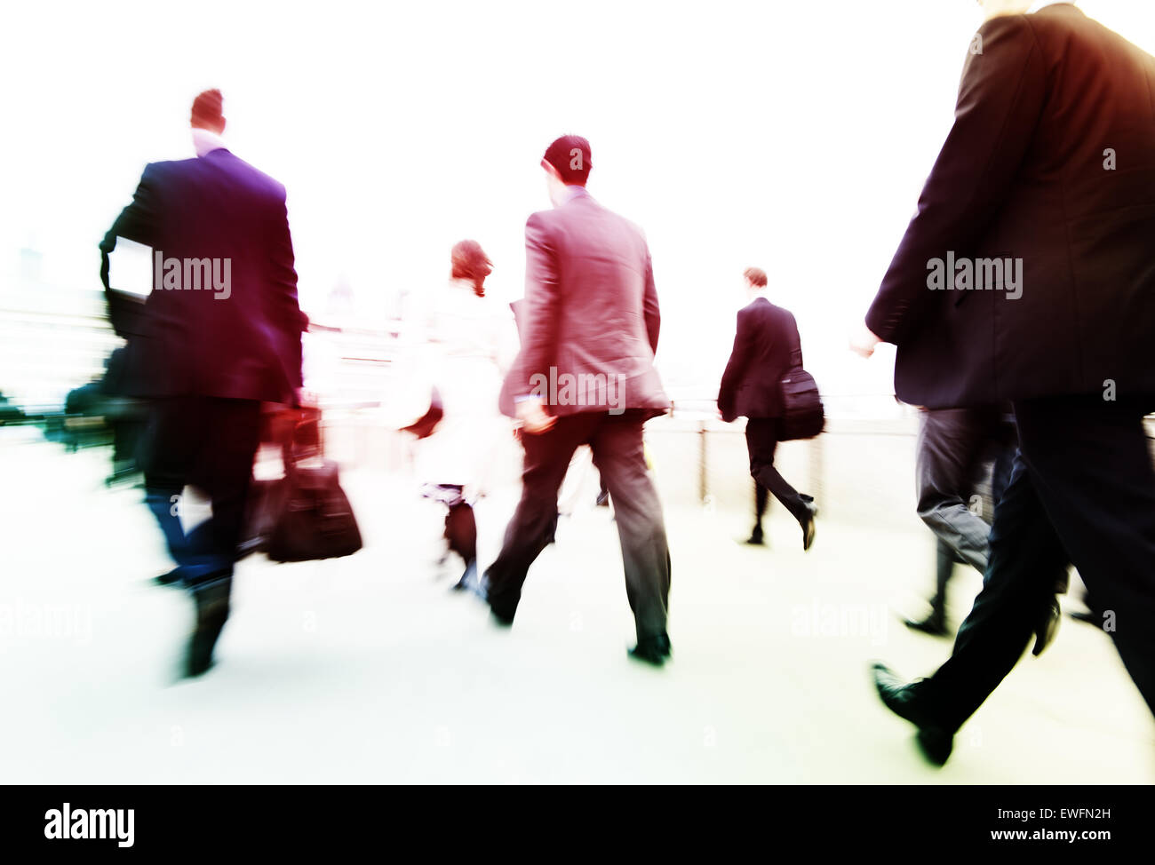 Walking commuters work hi-res stock photography and images - Alamy
