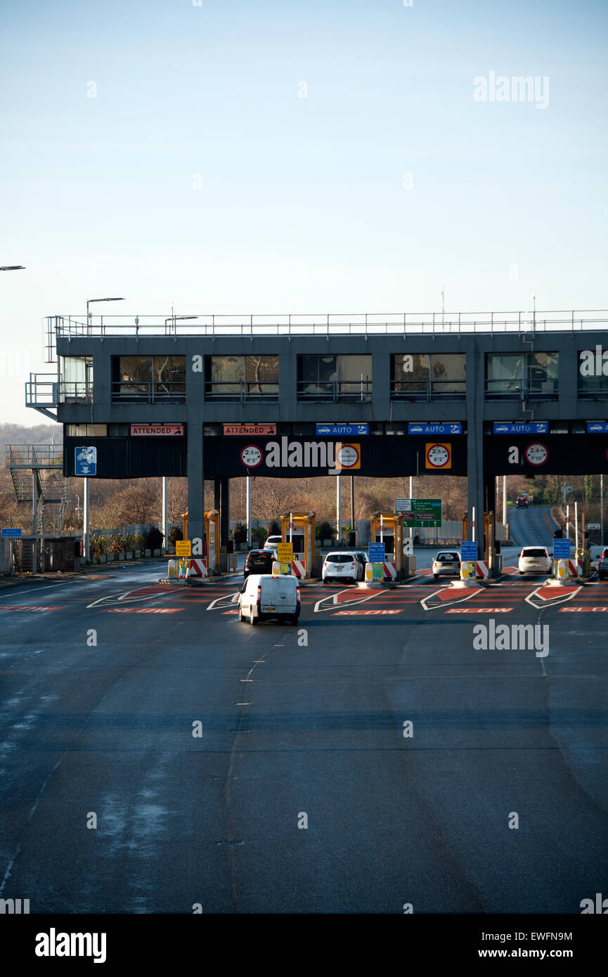 Mersey Tunnel Entrance Wallasey Merseyside Toll Stock Photo - Alamy