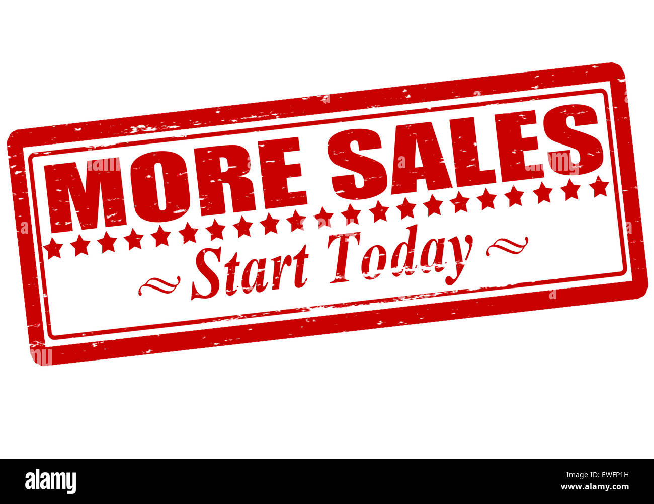 Rubber stamp with text more sales inside, illustration Stock Photo - Alamy