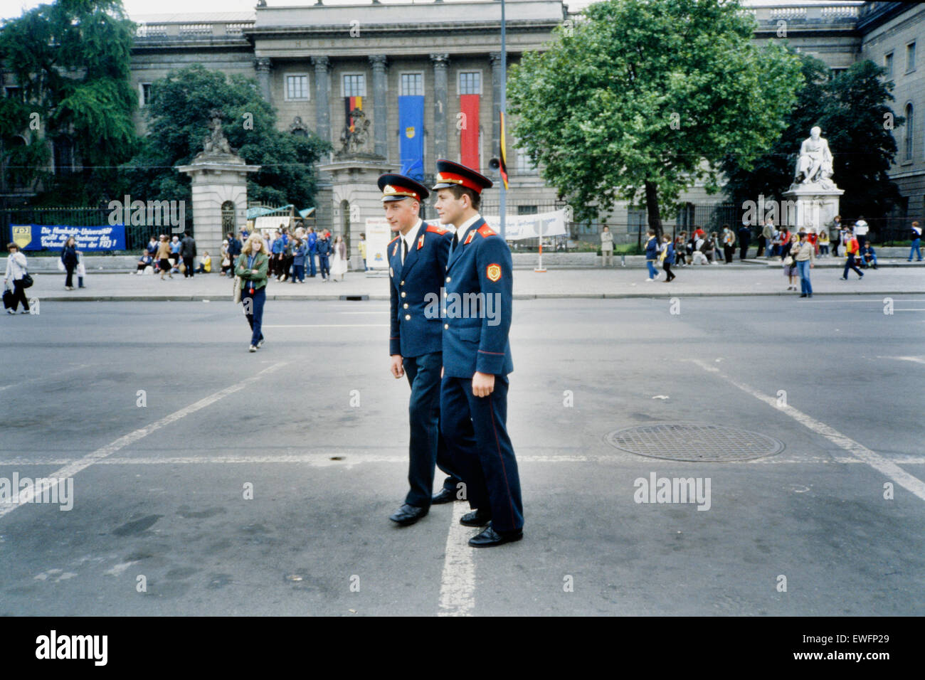Berlin, DDR, Soviet Army soldiers Stock Photo - Alamy