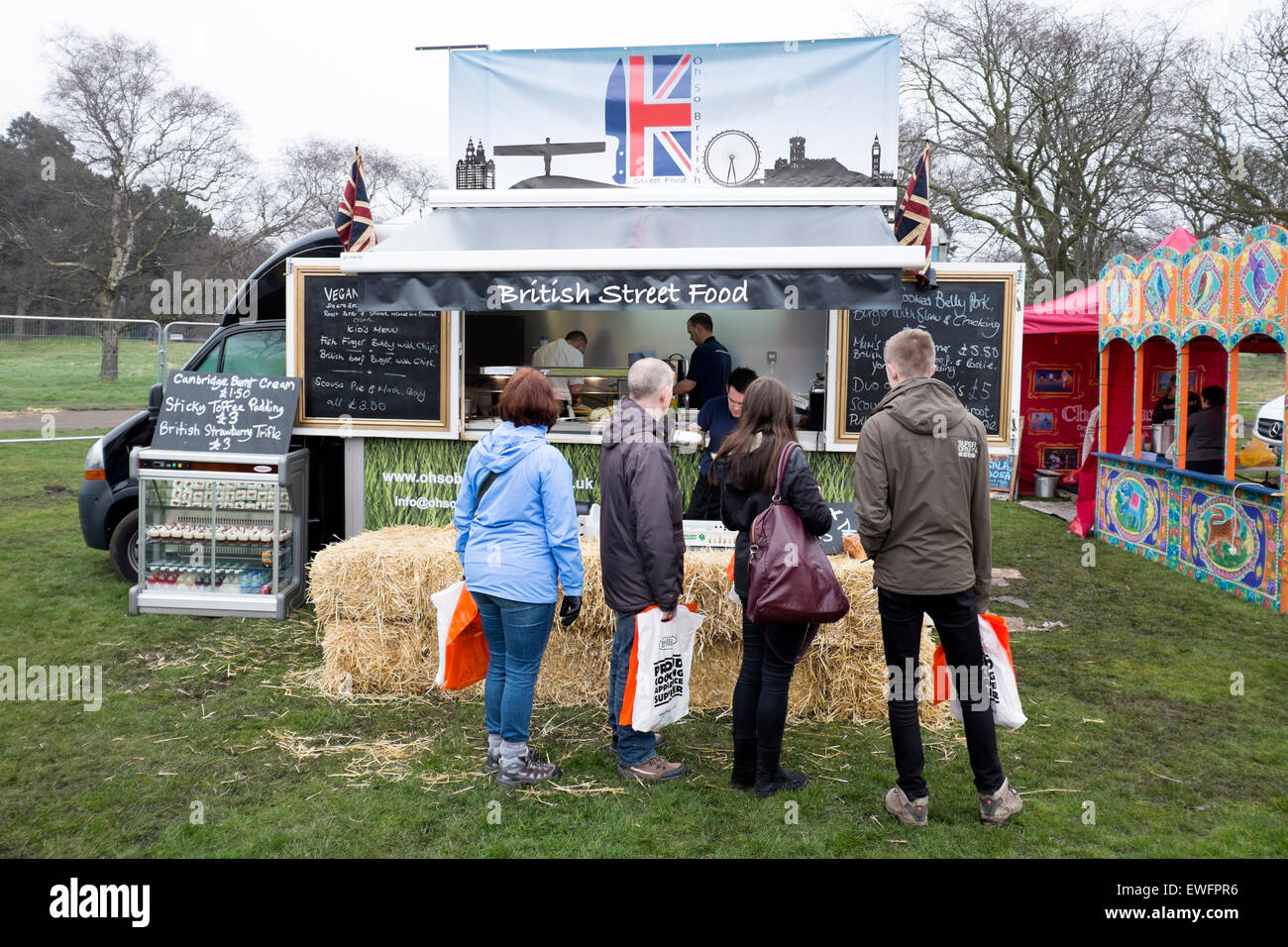 English food stall hi-res stock photography and images - Alamy