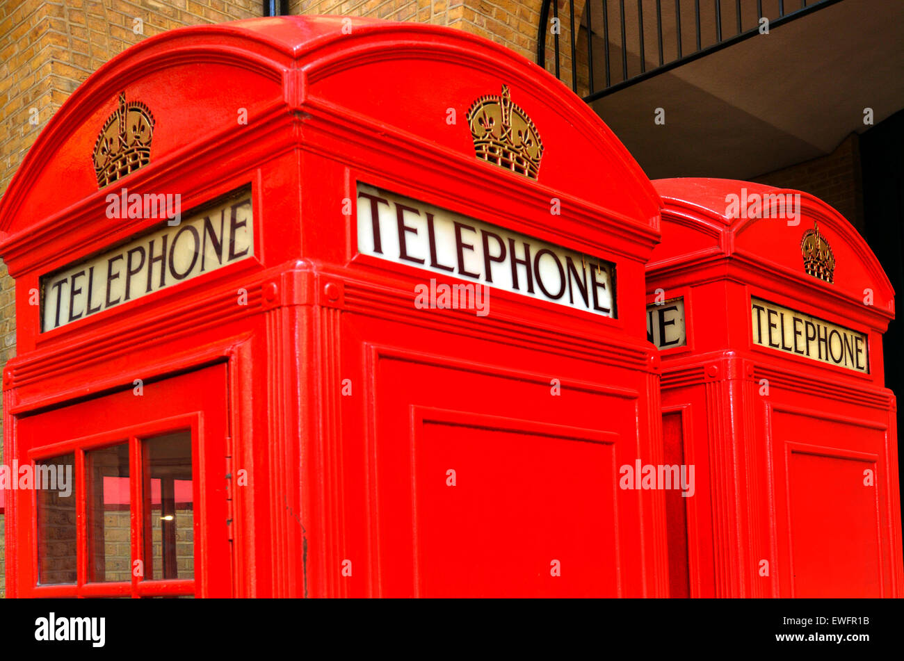 Two Telephone Boxes High Resolution Stock Photography and Images - Alamy
