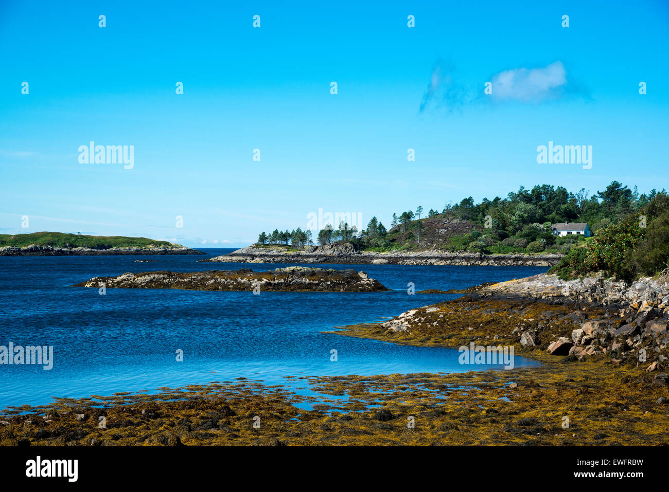 Looking Over Loch an Eisg-Brachaidh, Coigach, Scottish Highlands Stock ...