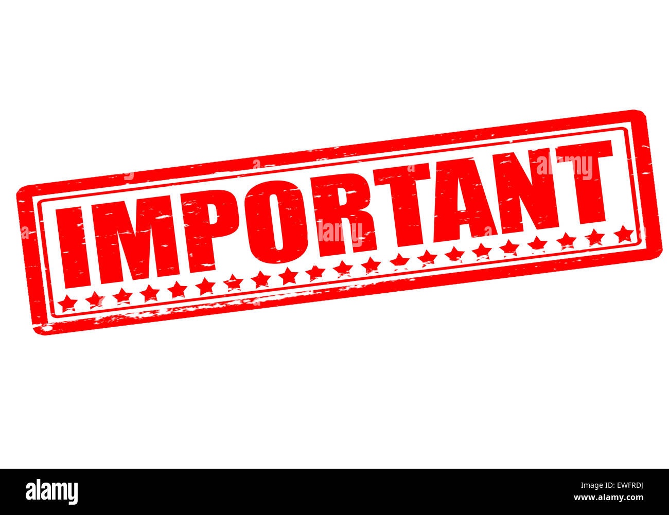 Rubber stamp with word important inside, illustration Stock Photo - Alamy