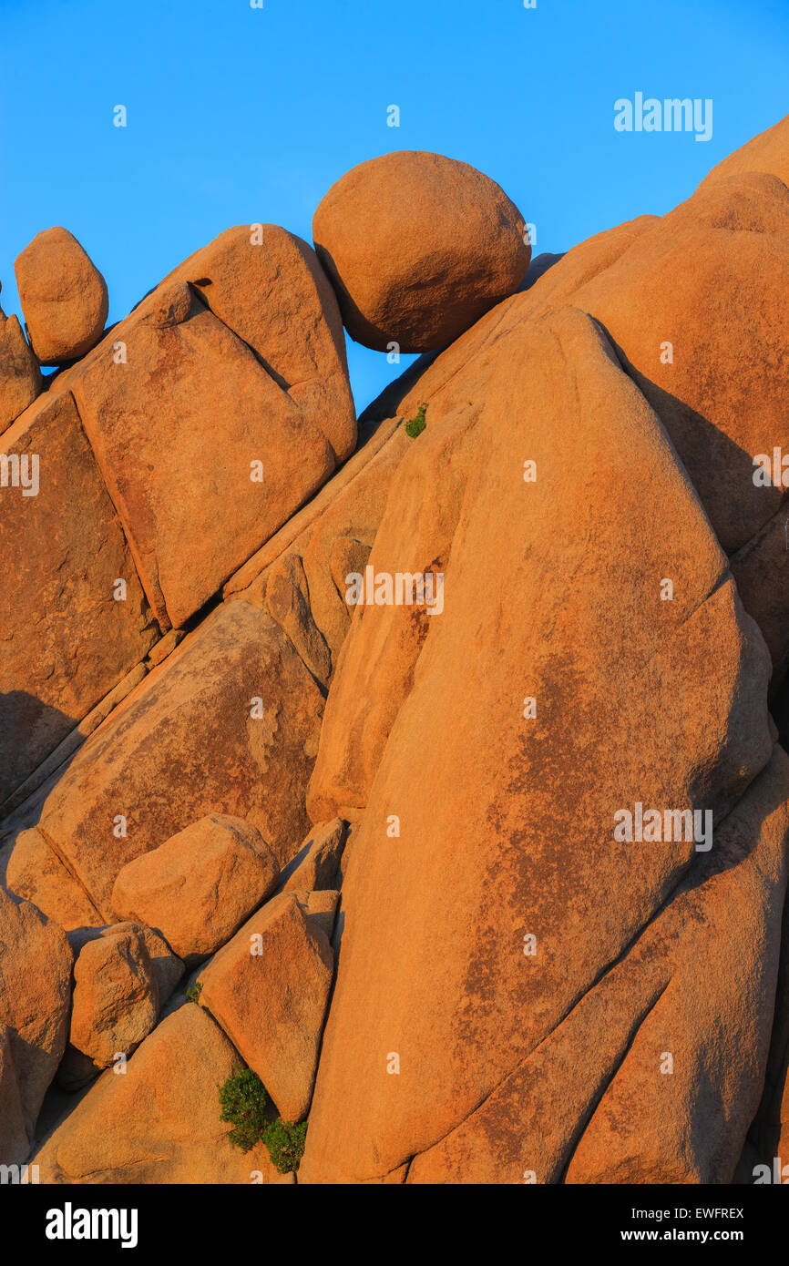 Jumbo Rocks in Joshua Tree National Park, California, USA Stock Photo ...