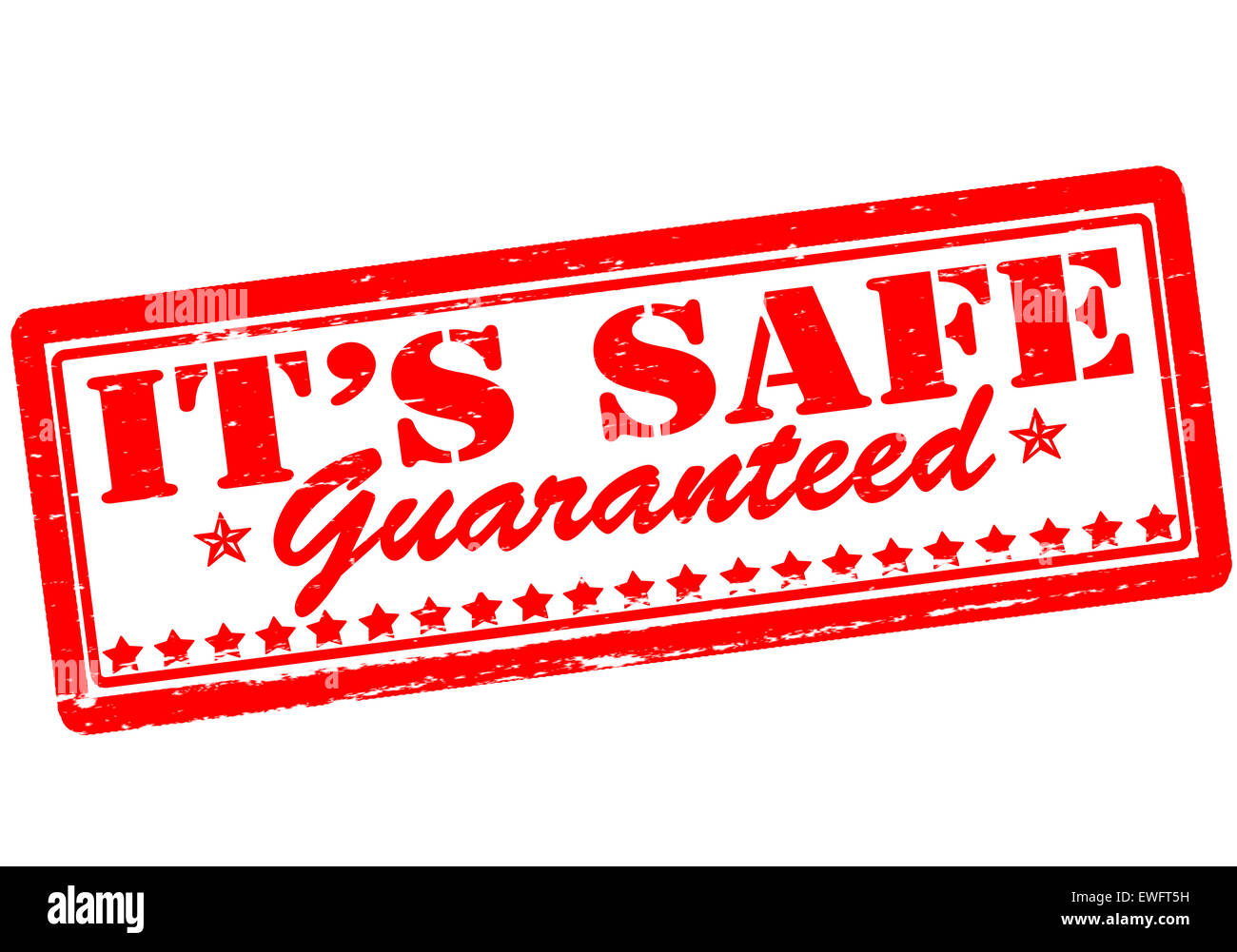 Rubber stamp with text it s safe inside, illustration Stock Photo - Alamy