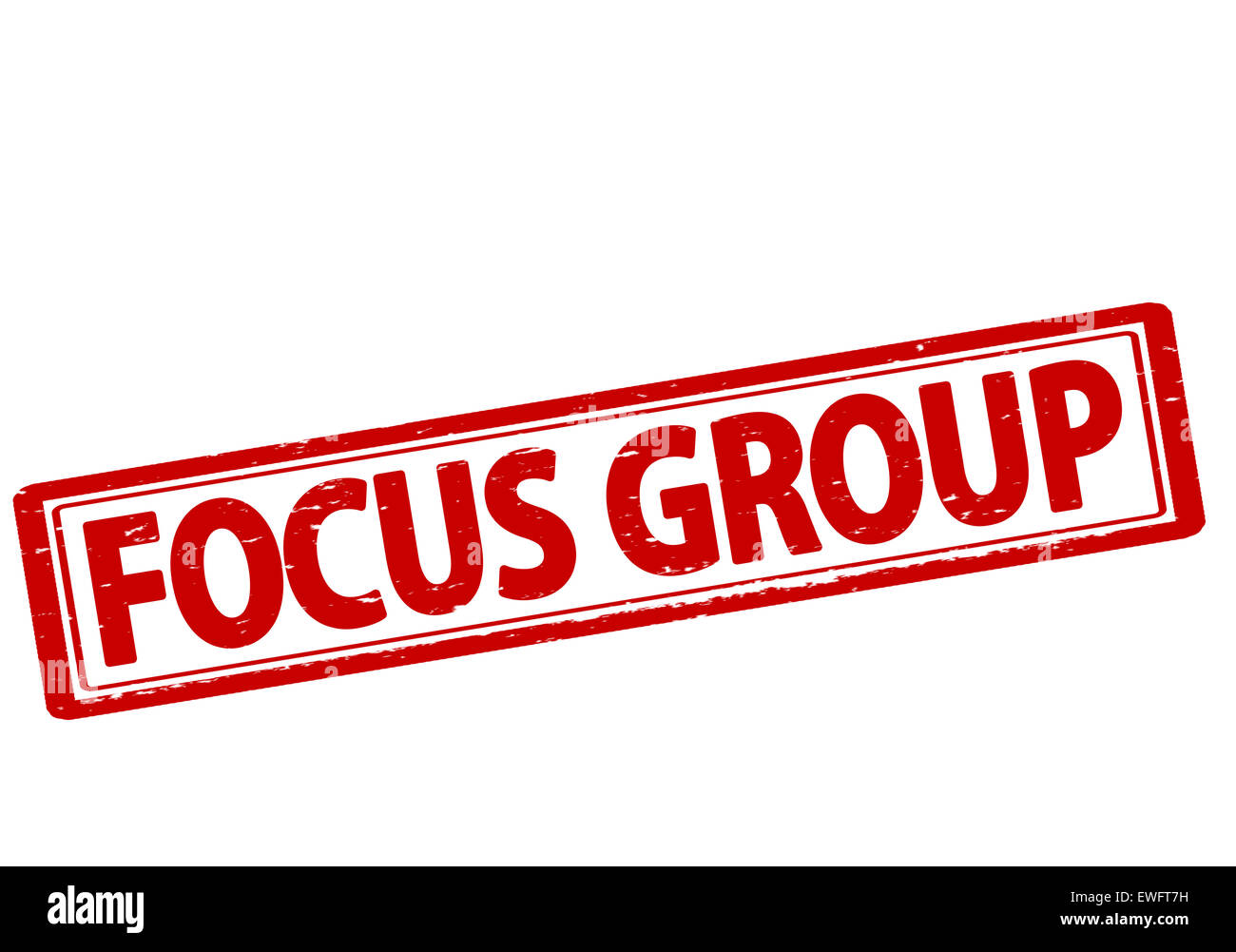 Rubber stamp with text focus group inside, illustration Stock Photo - Alamy