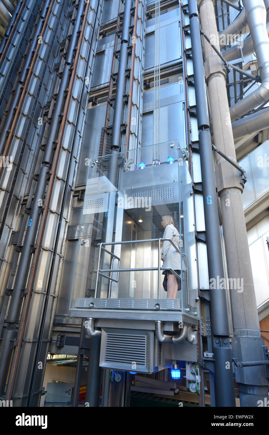 Lloyds Of London Lifts High Resolution Stock Photography and Images - Alamy