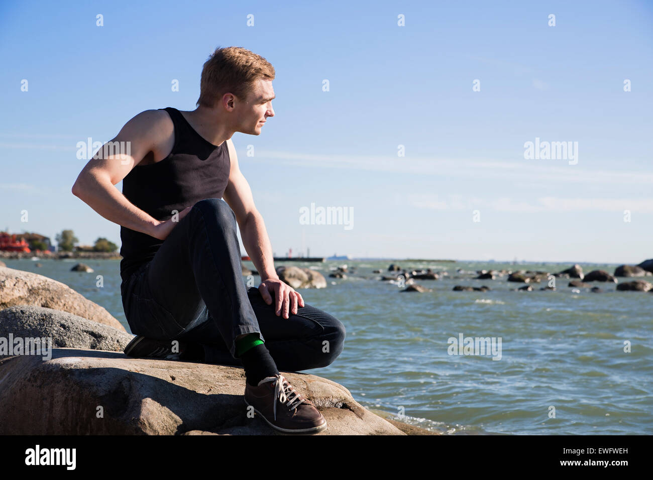 Focused serious hi-res stock photography and images - Alamy