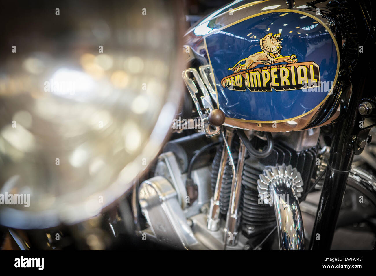 New imperial motorcycle hi-res stock photography and images - Alamy