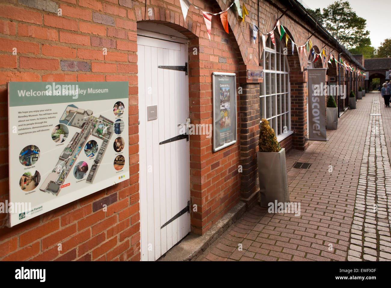 UK, England, Worcestershire, Bewdley, Load Street, Bewdley Museum ...