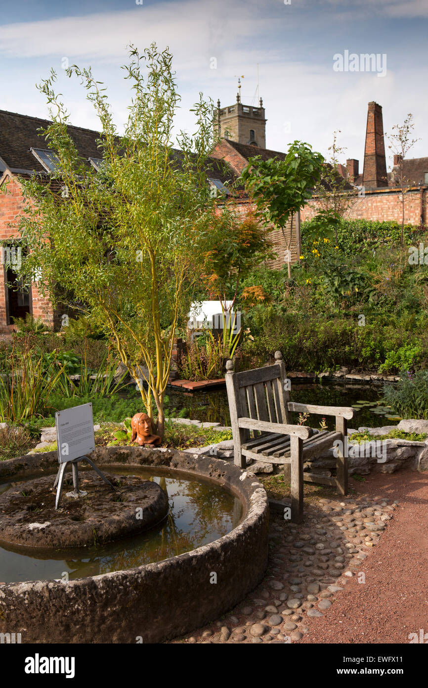 UK, England, Worcestershire, Bewdley, Load Street, Bewdley Museum, herb ...