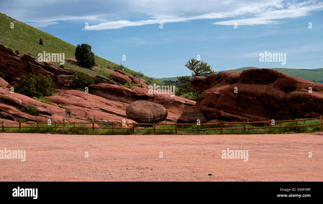 Beautiful Landscape in Red Rocks Park, Colorado, USA, North America ...