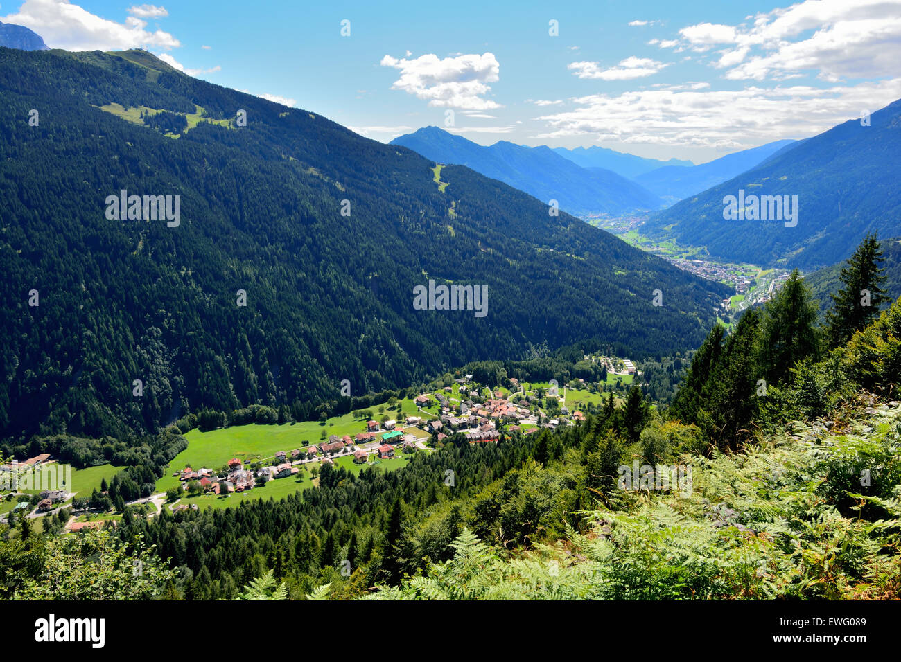 Colours of Rendena Valley , Italy Stock Photo - Alamy