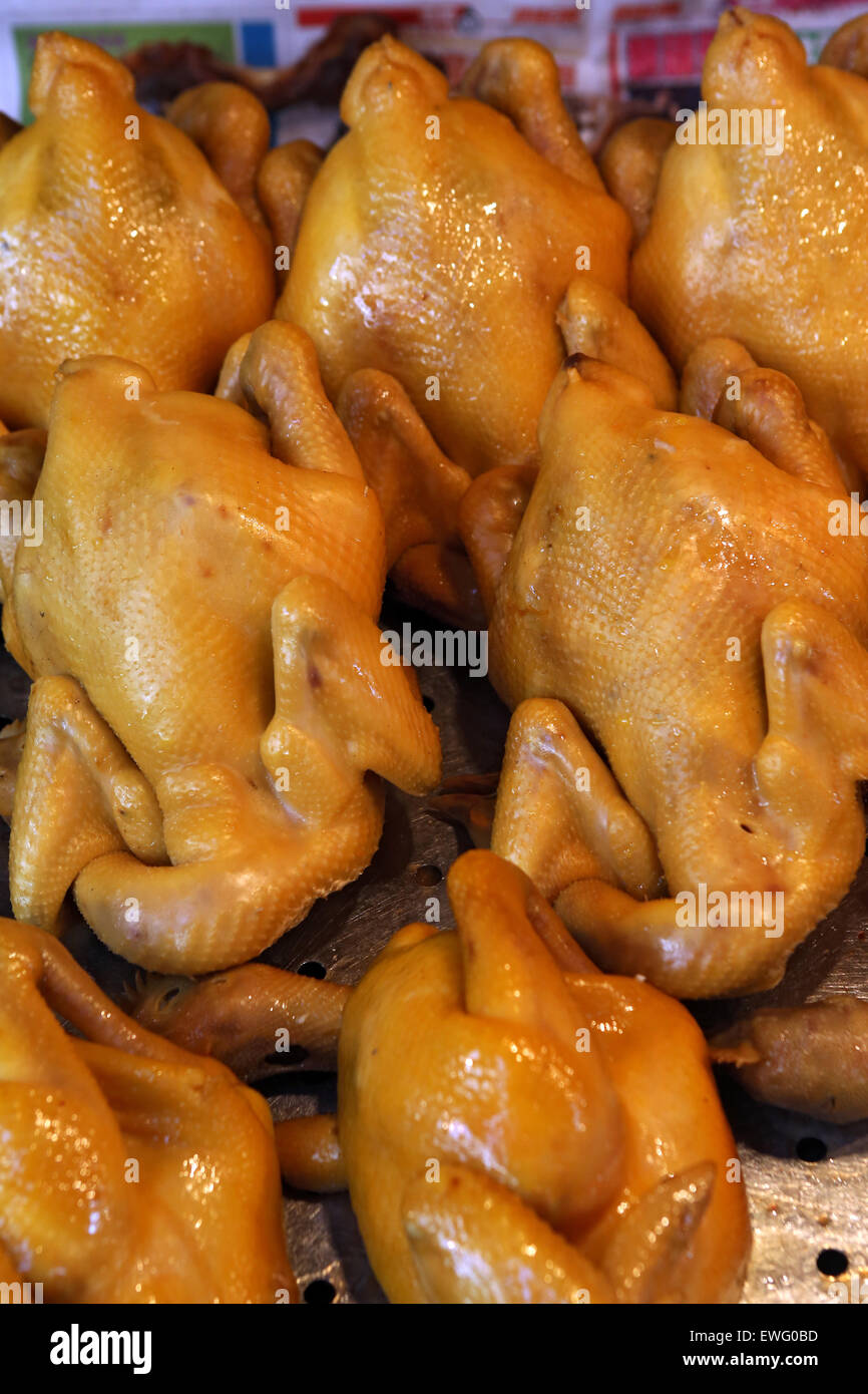 Hong kong china roast chicken hi-res stock photography and images - Alamy