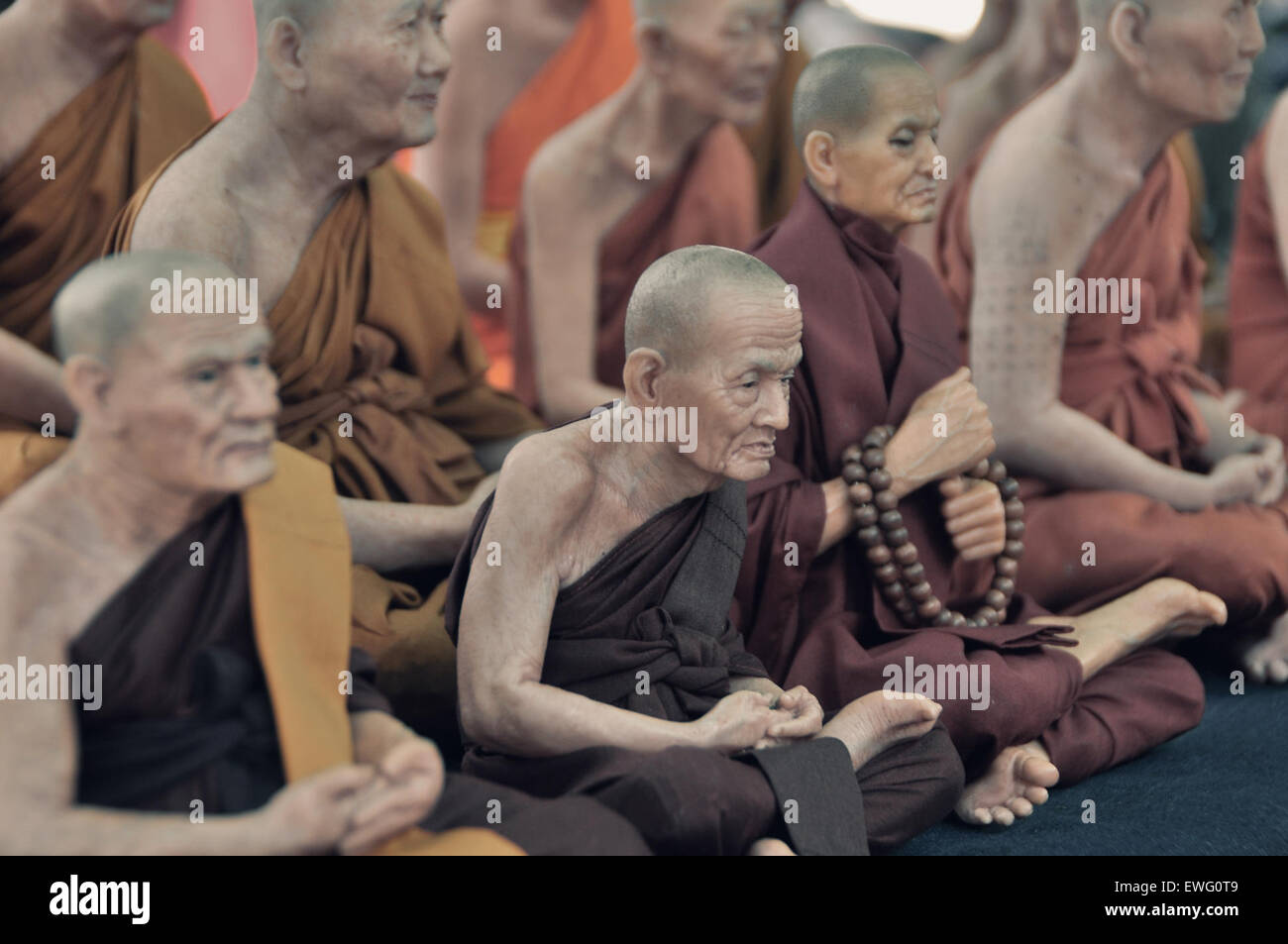Group of priests or monks hi-res stock photography and images - Alamy