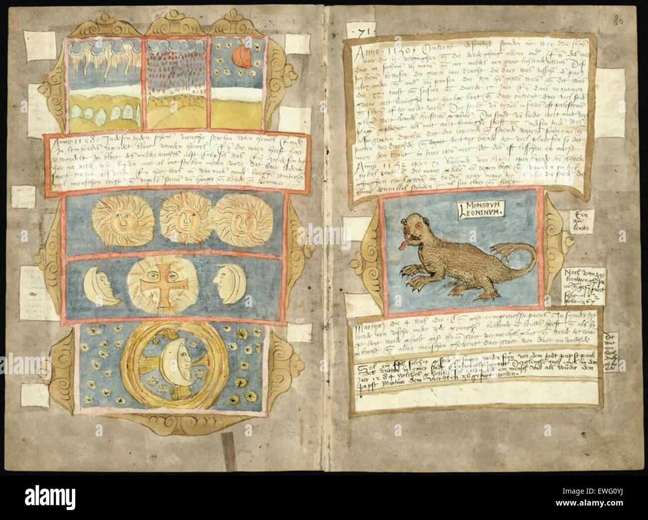 An illustration from Adriaen Coenen’s Visboek (Fish Book), a 16th ...