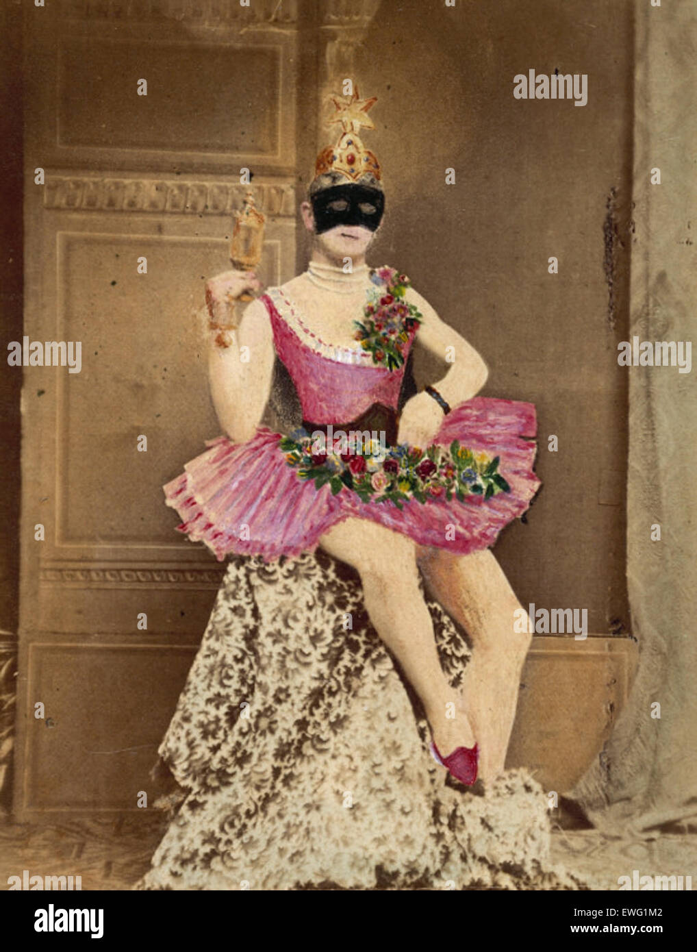 A historical photograph from Richard Freiherr von Krafft-Ebing’s ...